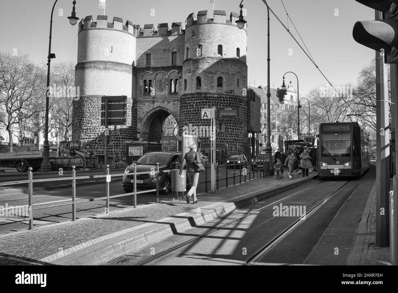 Street photography in Germany, Cologne centrum Stock Photo - Alamy