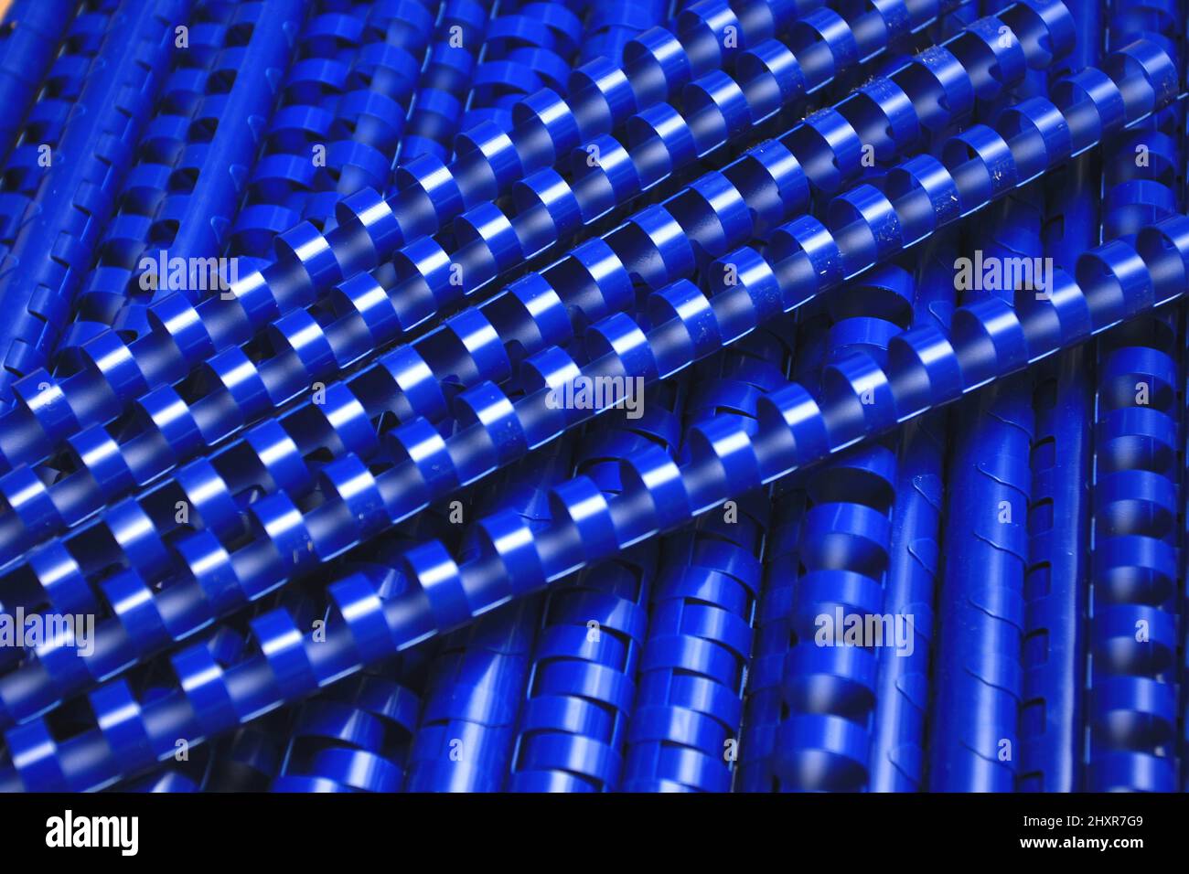 plastic binding combs Stock Photo - Alamy
