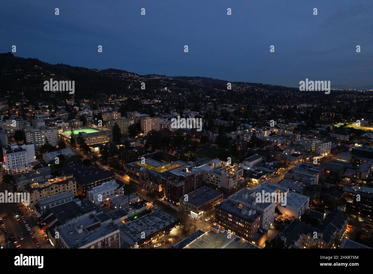 Cityscape of Berkeley in California Stock Photo - Alamy