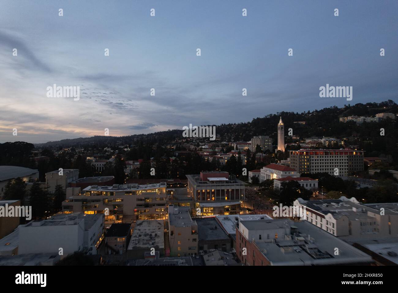 Cityscape of Berkeley in California Stock Photo - Alamy