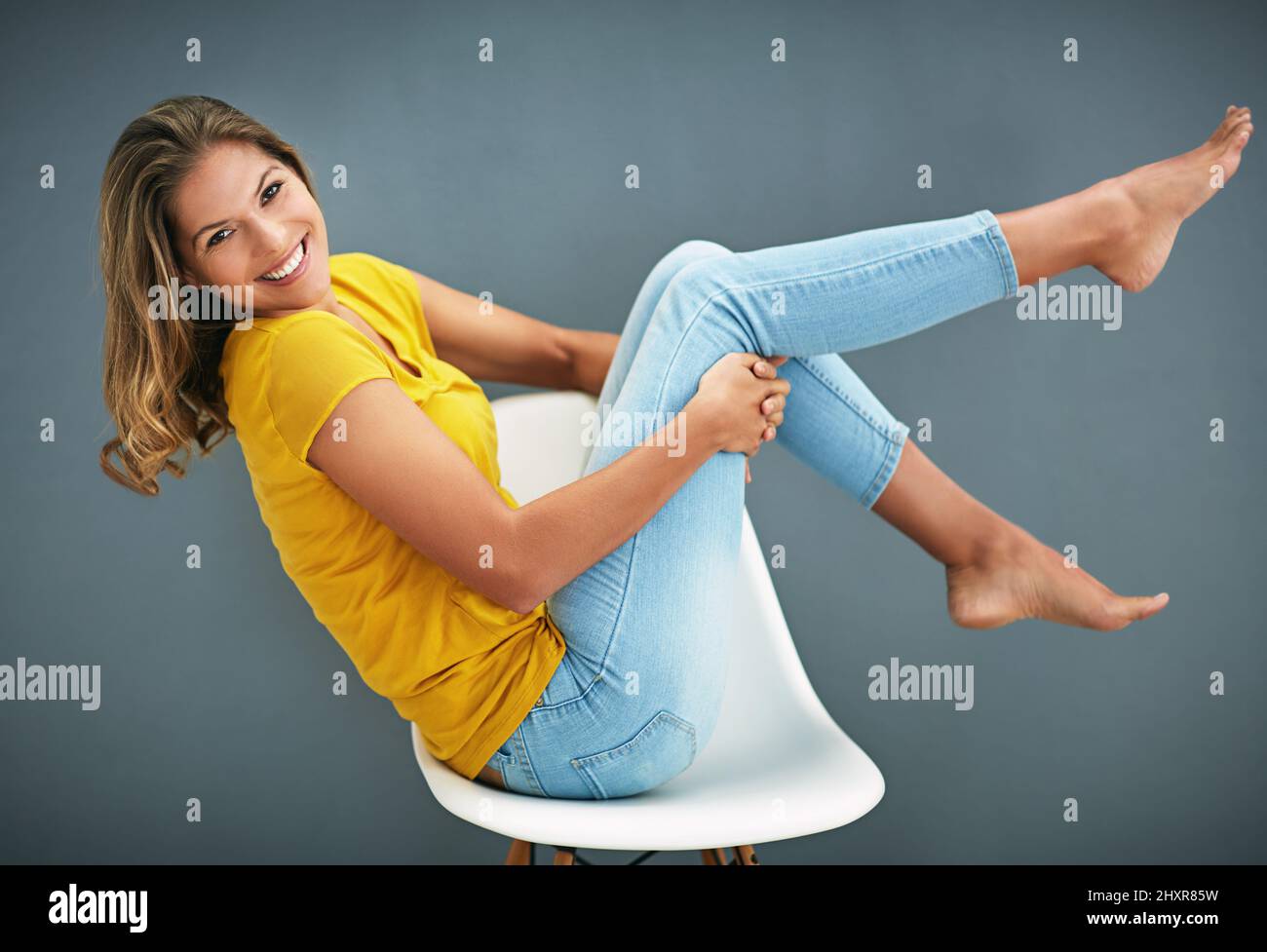 Happy look yeah hi-res stock photography and images - Alamy