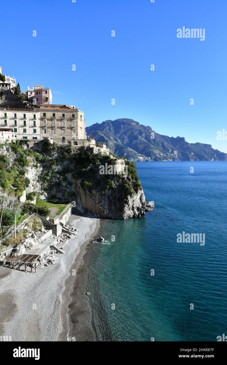 The Amalfi coast in southern Italy Stock Photo - Alamy