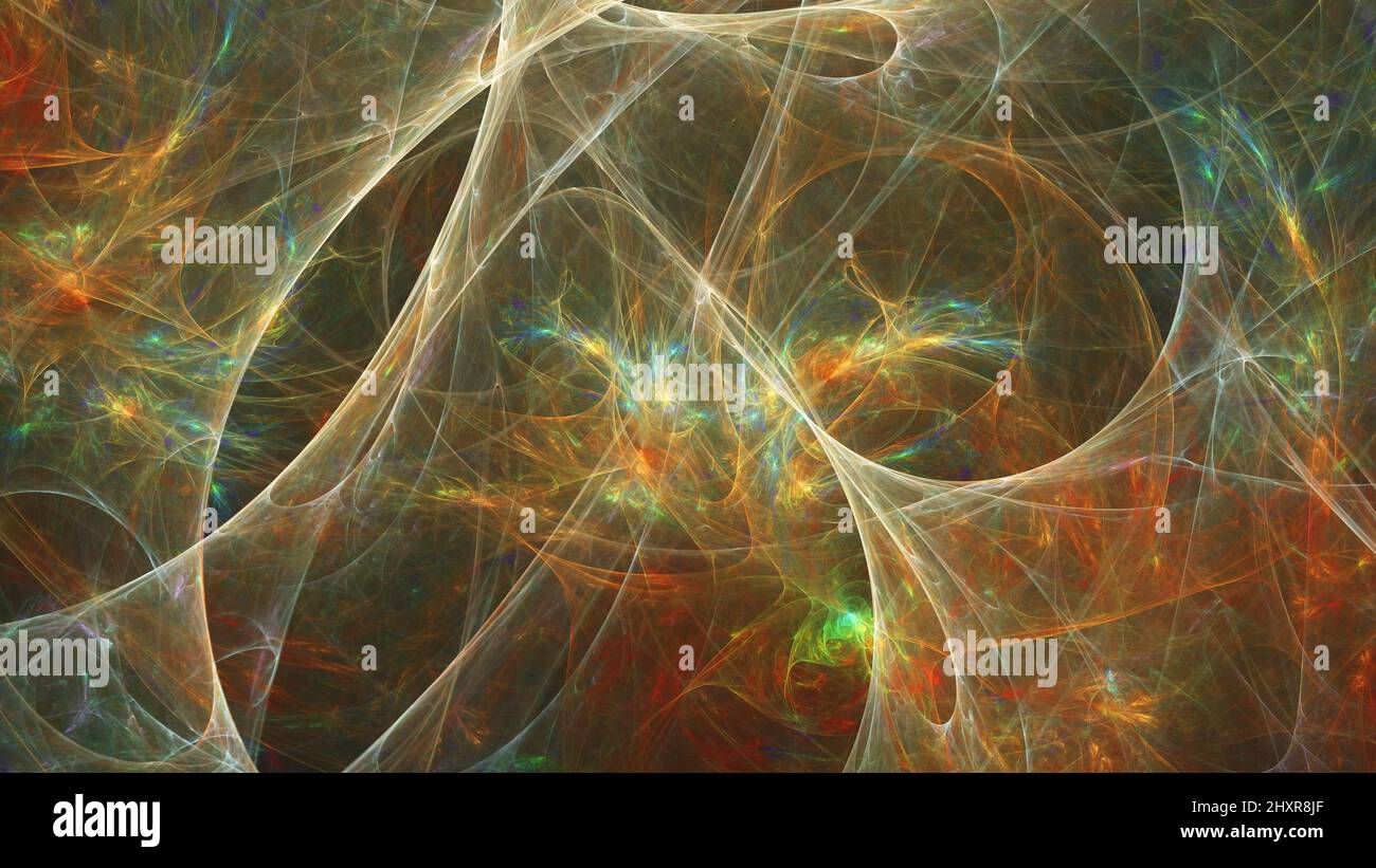 Fractal art background texture pattern - layered organic closeup web ...