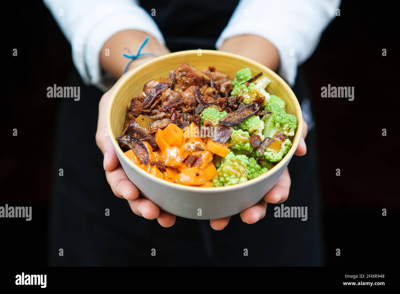 Closeup shot of delicious food on the plate Stock Photo - Alamy