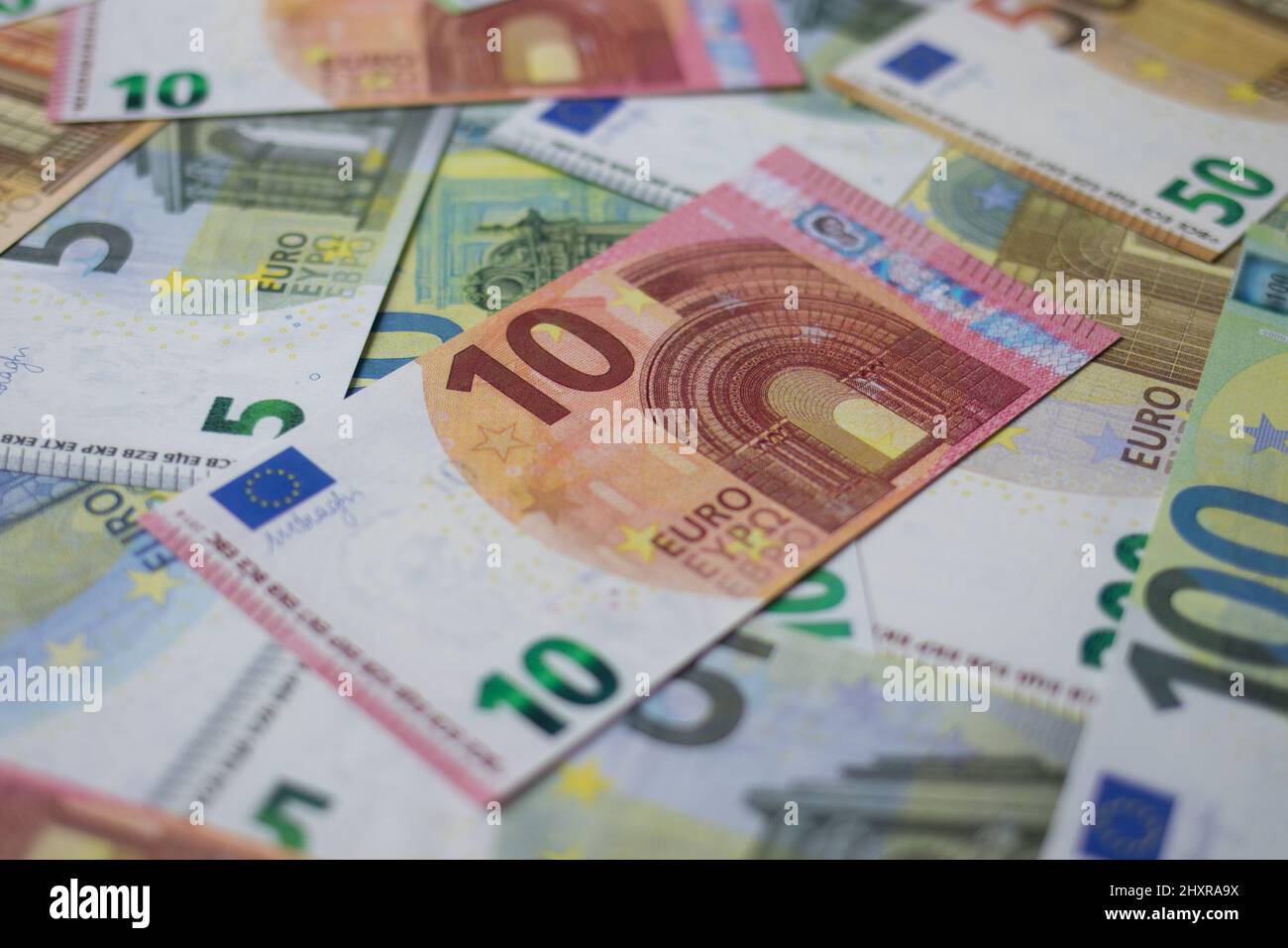 Close up of euro banknotes hi-res stock photography and images - Alamy