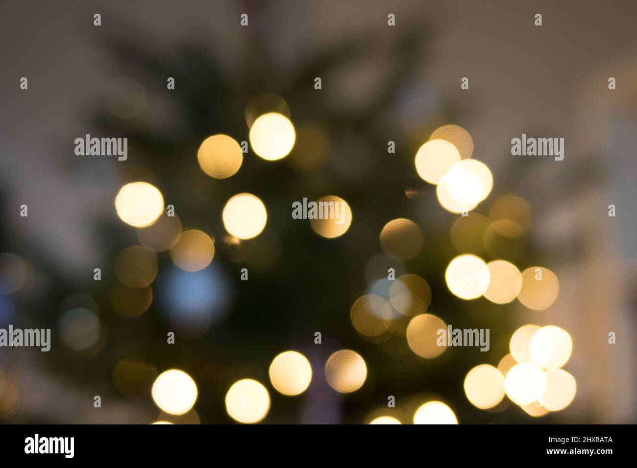 Christmas tree bokeh Stock Photo - Alamy