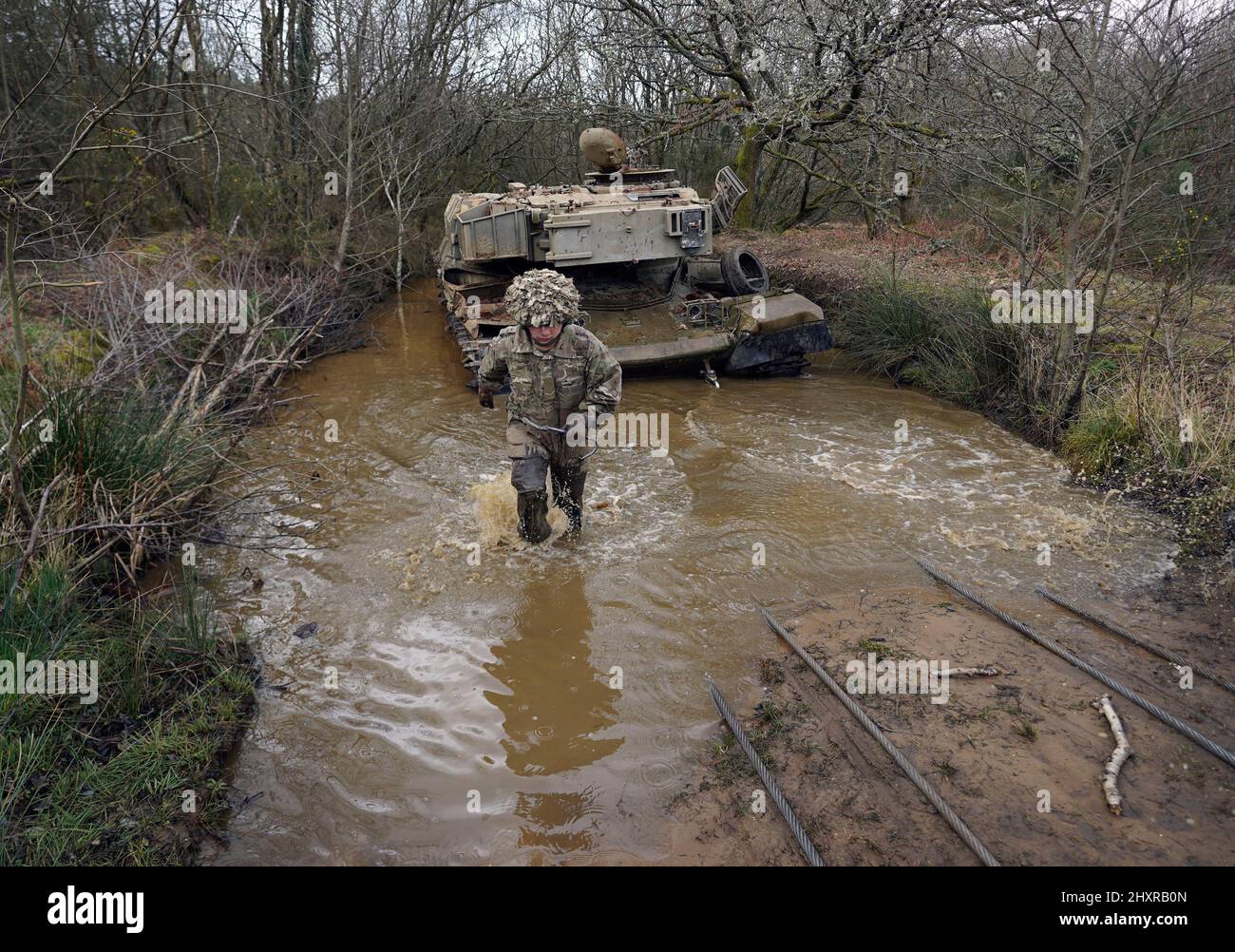 Army engineers take part in the Royal Electrical and Mechanical ...
