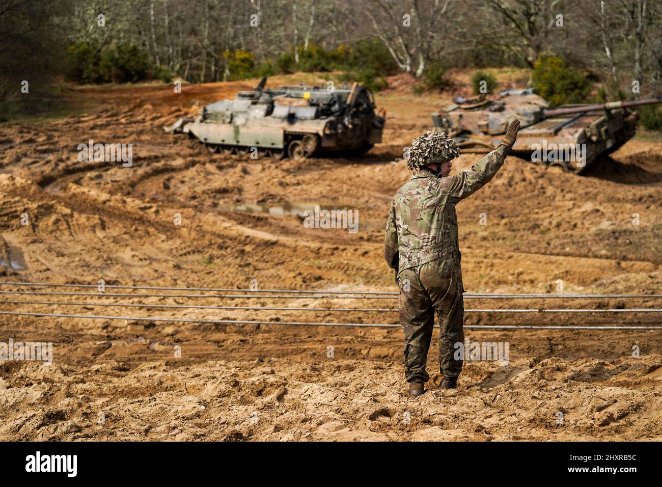 Army engineers take part in the Royal Electrical and Mechanical ...