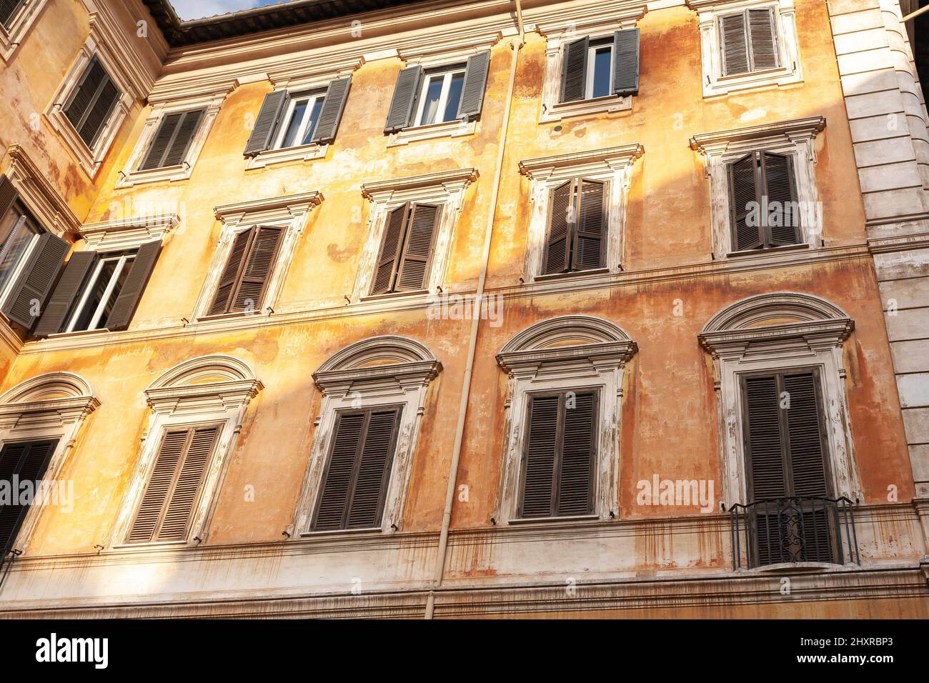Old traditional windows in Florence, Italy Stock Photo - Alamy