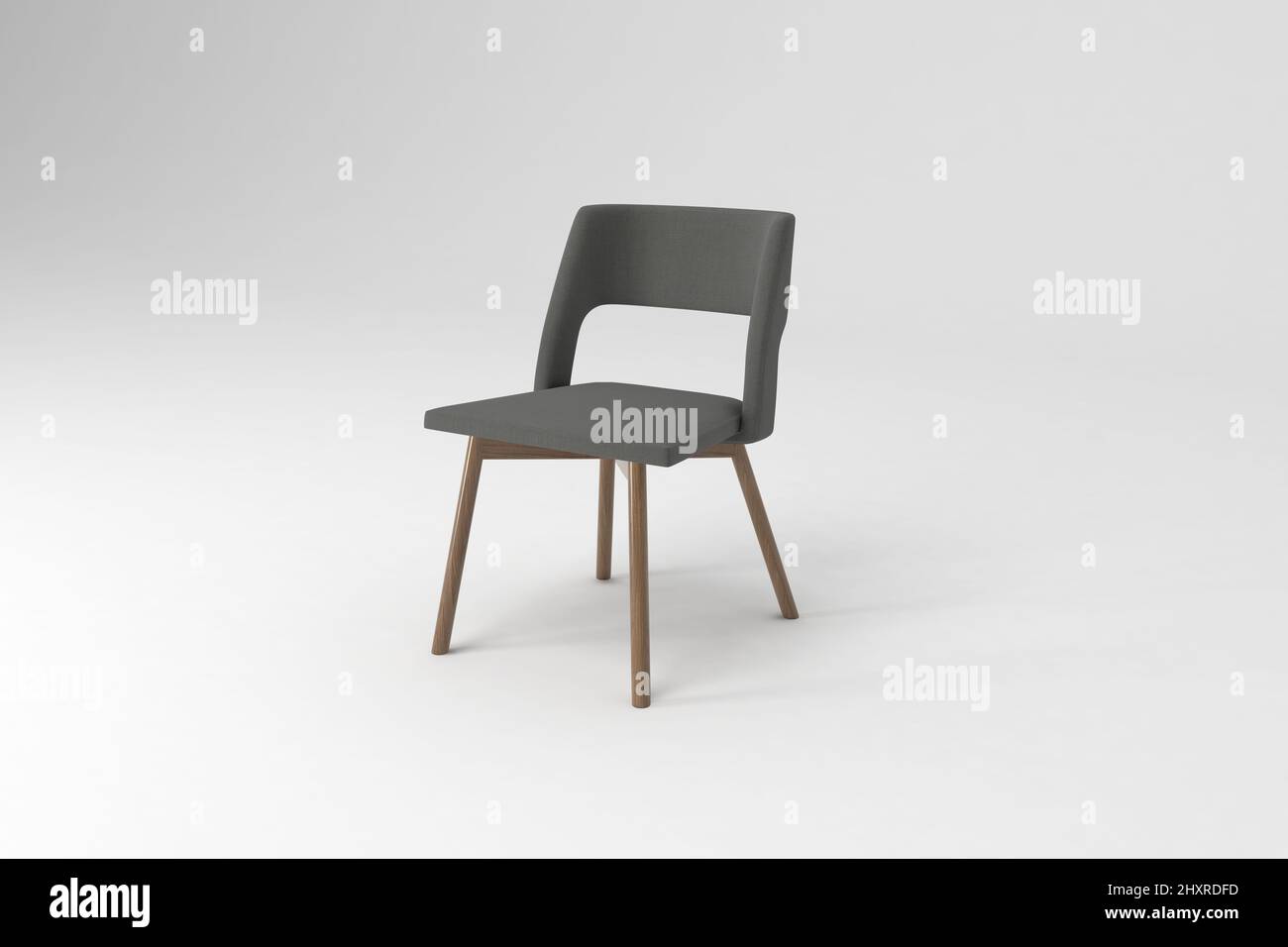 3D rendered chair isolated on a white background Stock Photo - Alamy