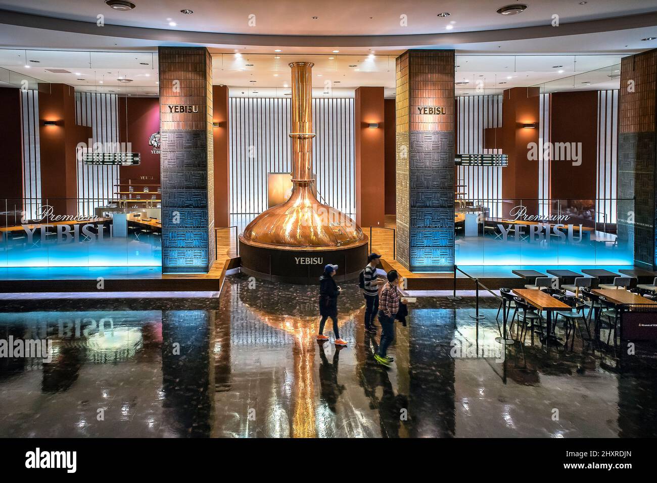 Japan, Honshu island, Kanto, Tokyo, the Ebisu (or Yebisu) beer museum ...