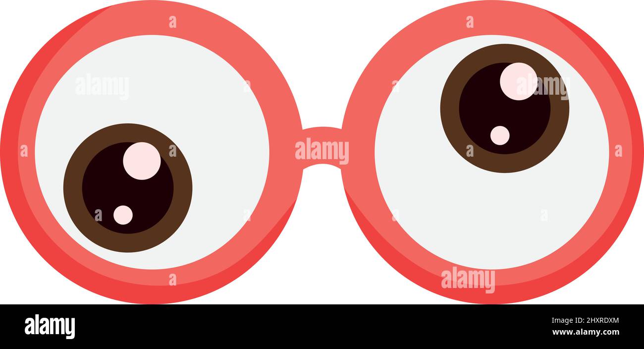 comic crazy eyes Stock Vector Image & Art - Alamy