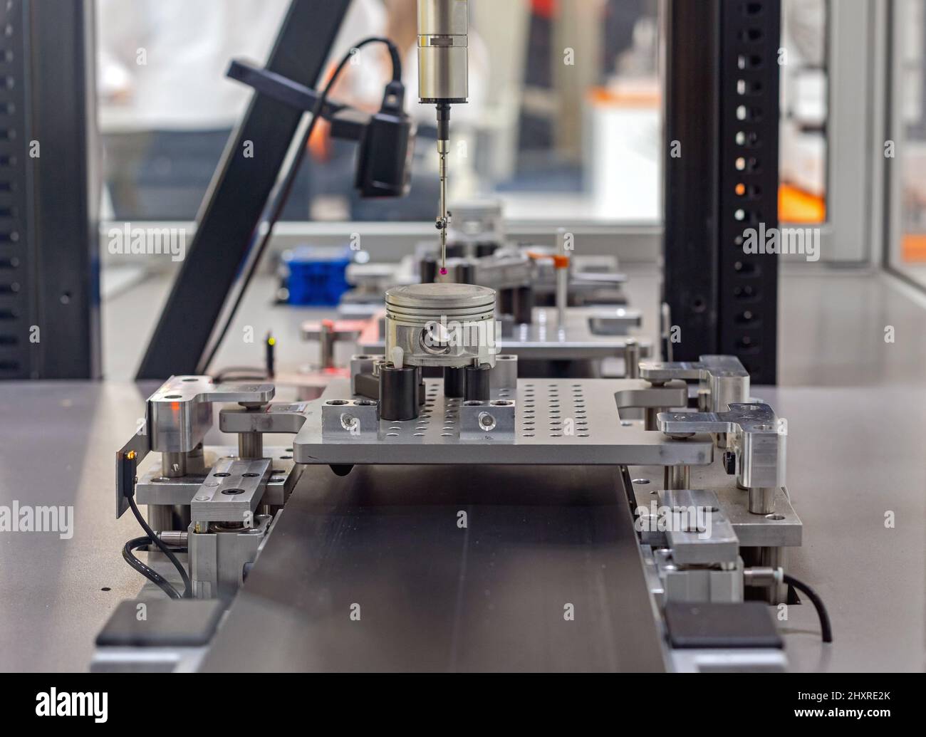 Touch Probe Equipment Machine Measuring Coordinate Piston Production ...