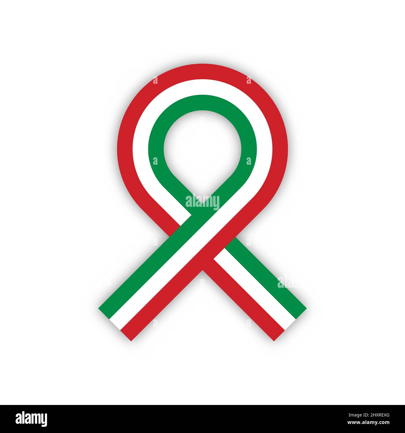 National tricolor ribbon of Italy Stock Vector Image & Art - Alamy