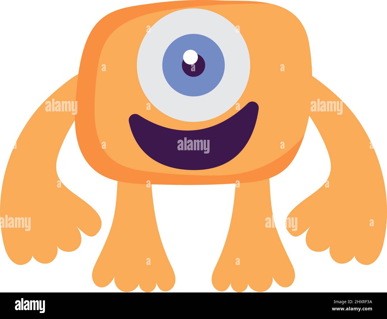 cute monster icon Stock Vector Image & Art - Alamy