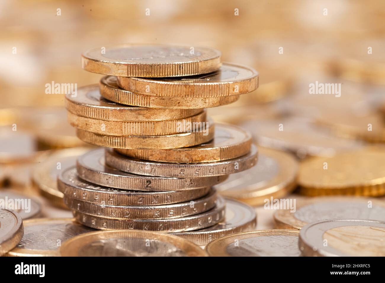 Calculate coins hi-res stock photography and images - Alamy
