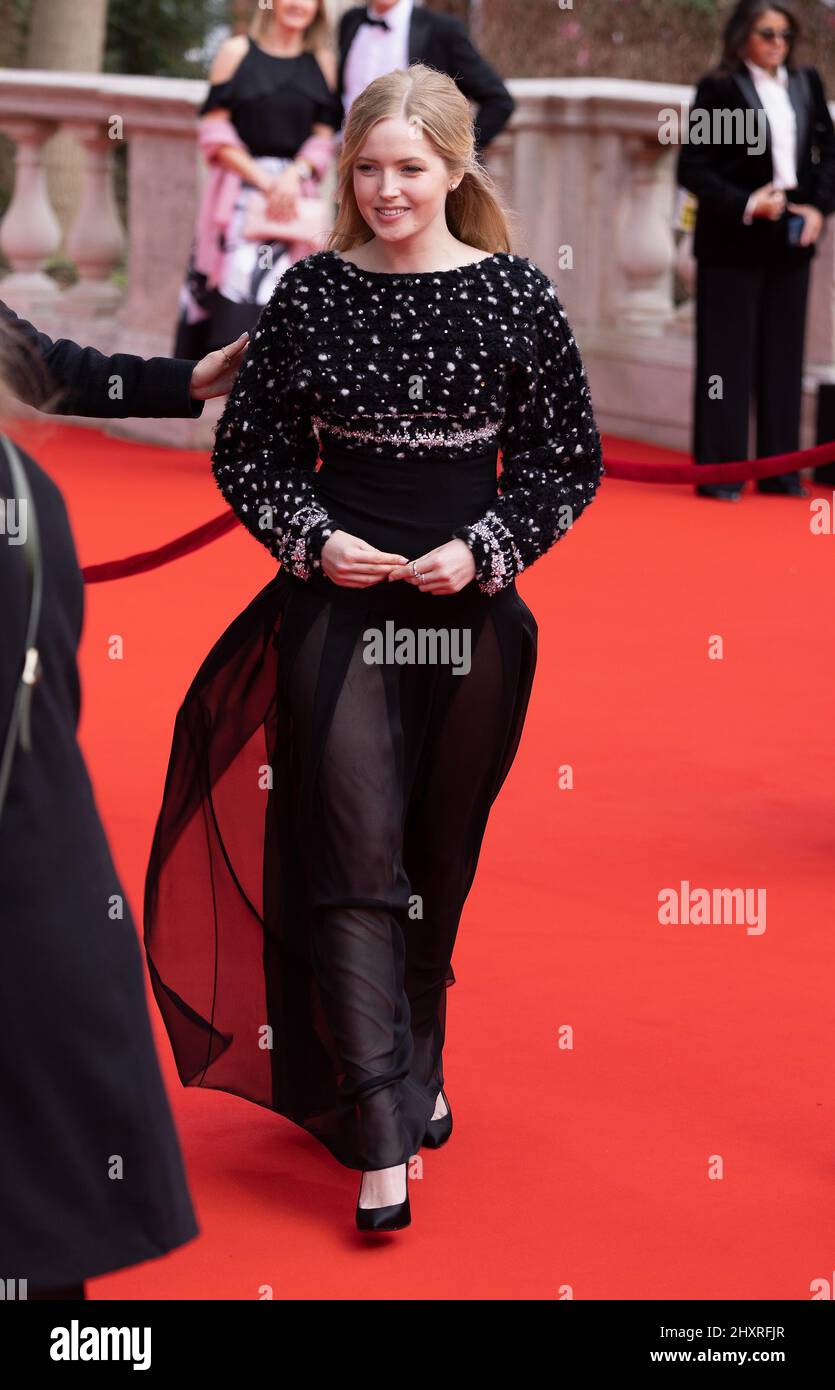 London, UK. Ellie Bamber at the EE BAFTA British Academy Film Awards ...