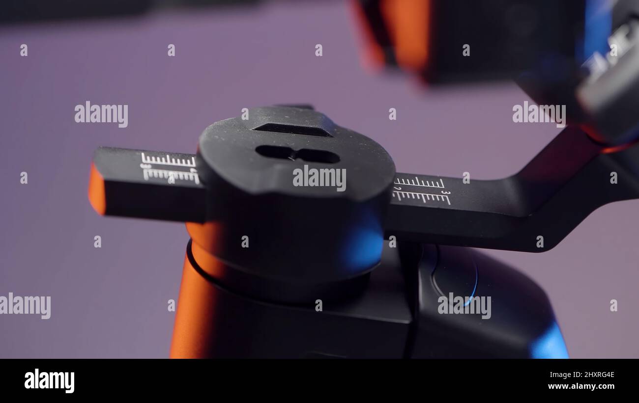 Accessories for video and photo shooting, extreme close up details ...