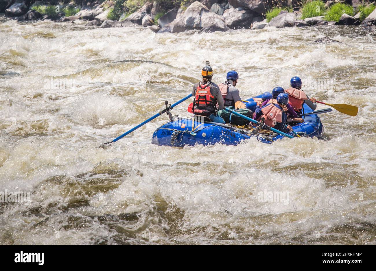 Whitewater river rafting hi-res stock photography and images - Alamy