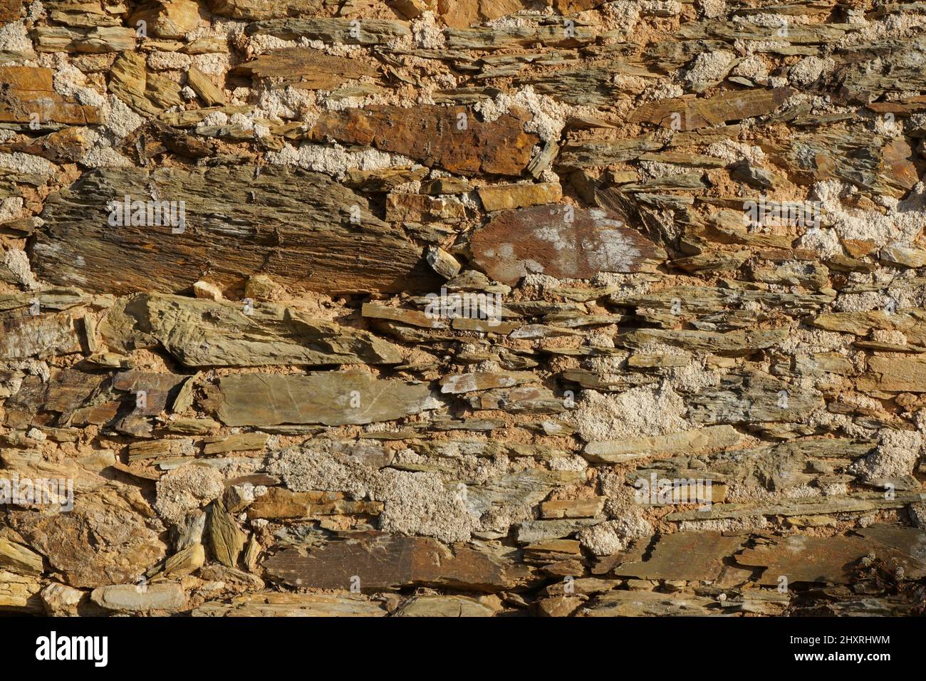 Texture of rustic stone wall Stock Photo - Alamy