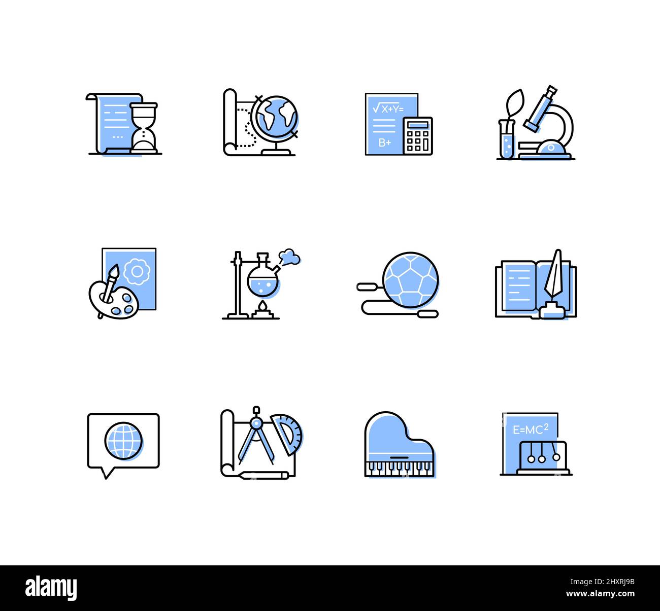 Modern science physics research Cut Out Stock Images & Pictures - Alamy