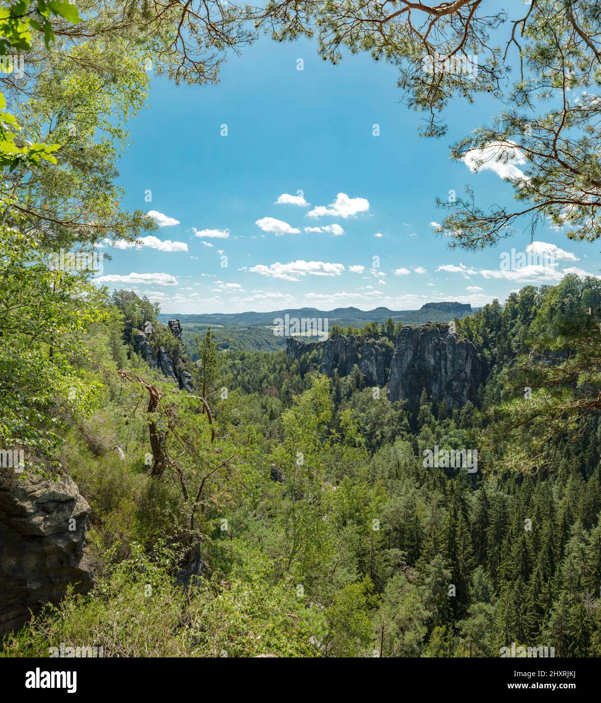 Saxon Switzerland National Park, Lohmen, , Germany *** Local Caption ...