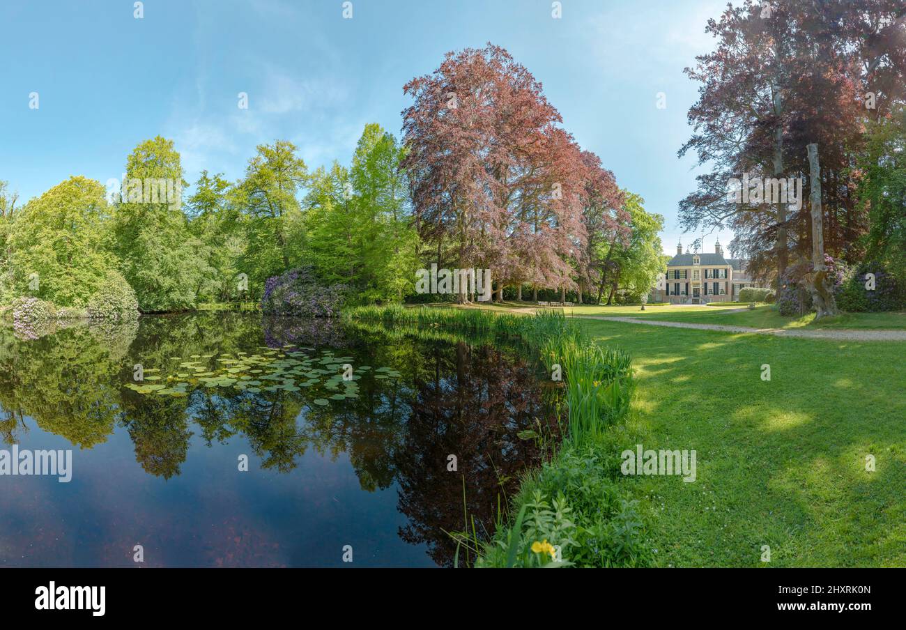 Groeneveld castle and estate, Baarn, Utrecht, Netherlands *** Local ...