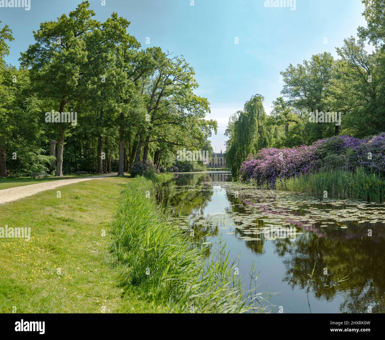 Groeneveld castle and estate, Baarn, Utrecht, Netherlands *** Local ...