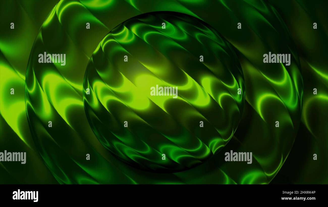 Bright wavy highlights moving in circles. Motion. Beautiful animation ...