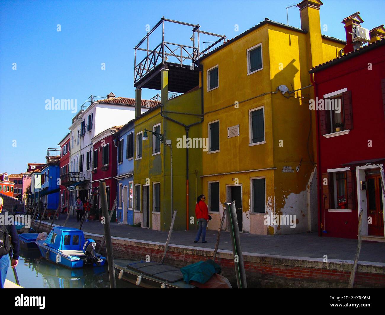 Beautiful view of buildings in the city of Murano Italy Stock Photo - Alamy