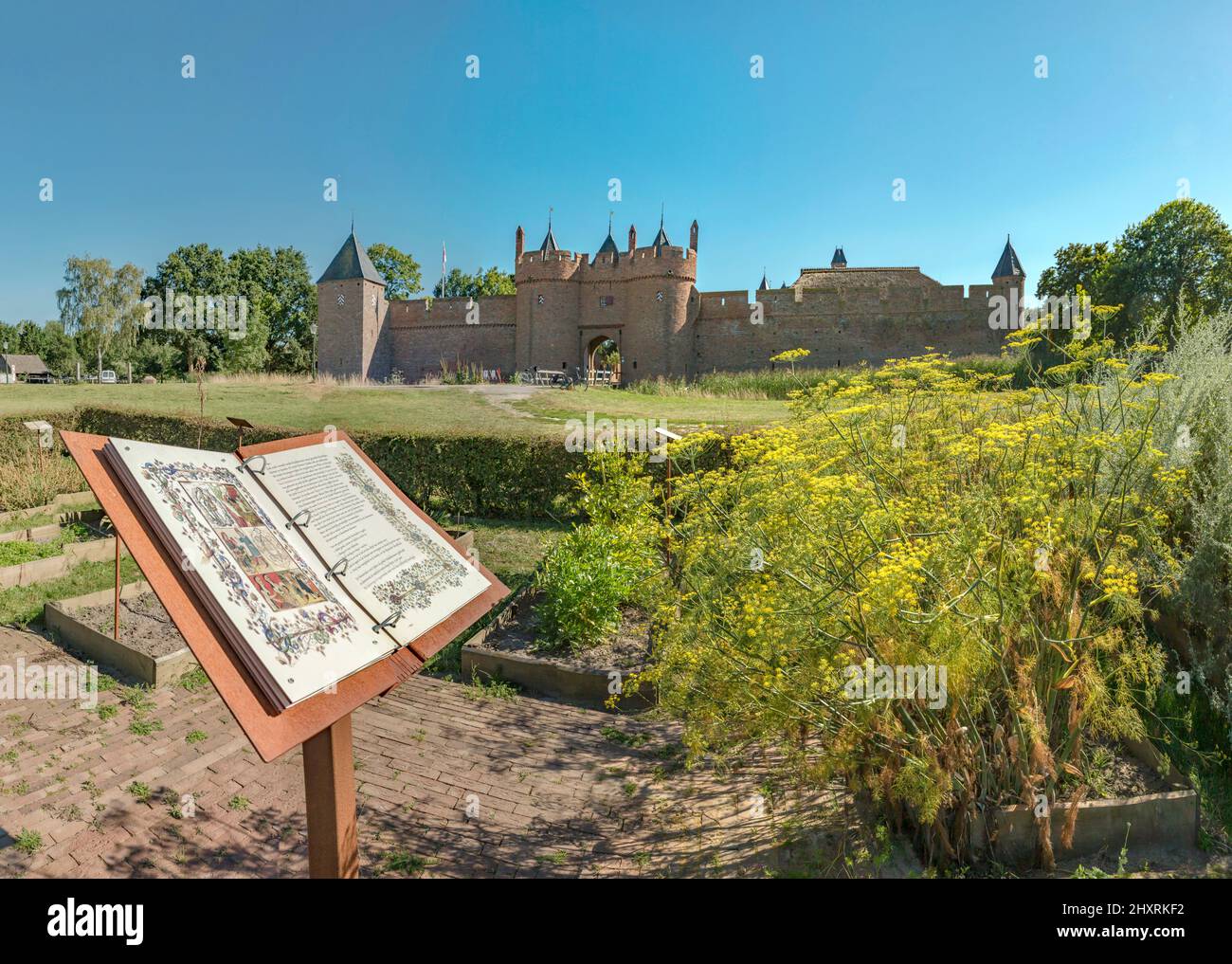 Doornenburg castle, Doornenburg, Gelderland, Netherlands *** Local ...
