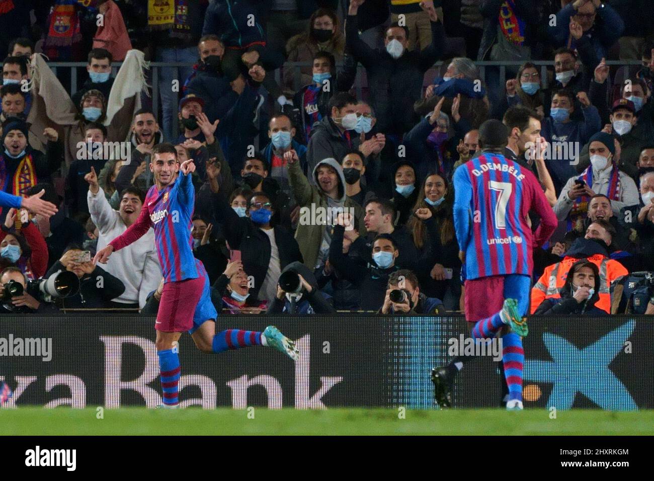 Ferran torres celebration hi-res stock photography and images - Alamy
