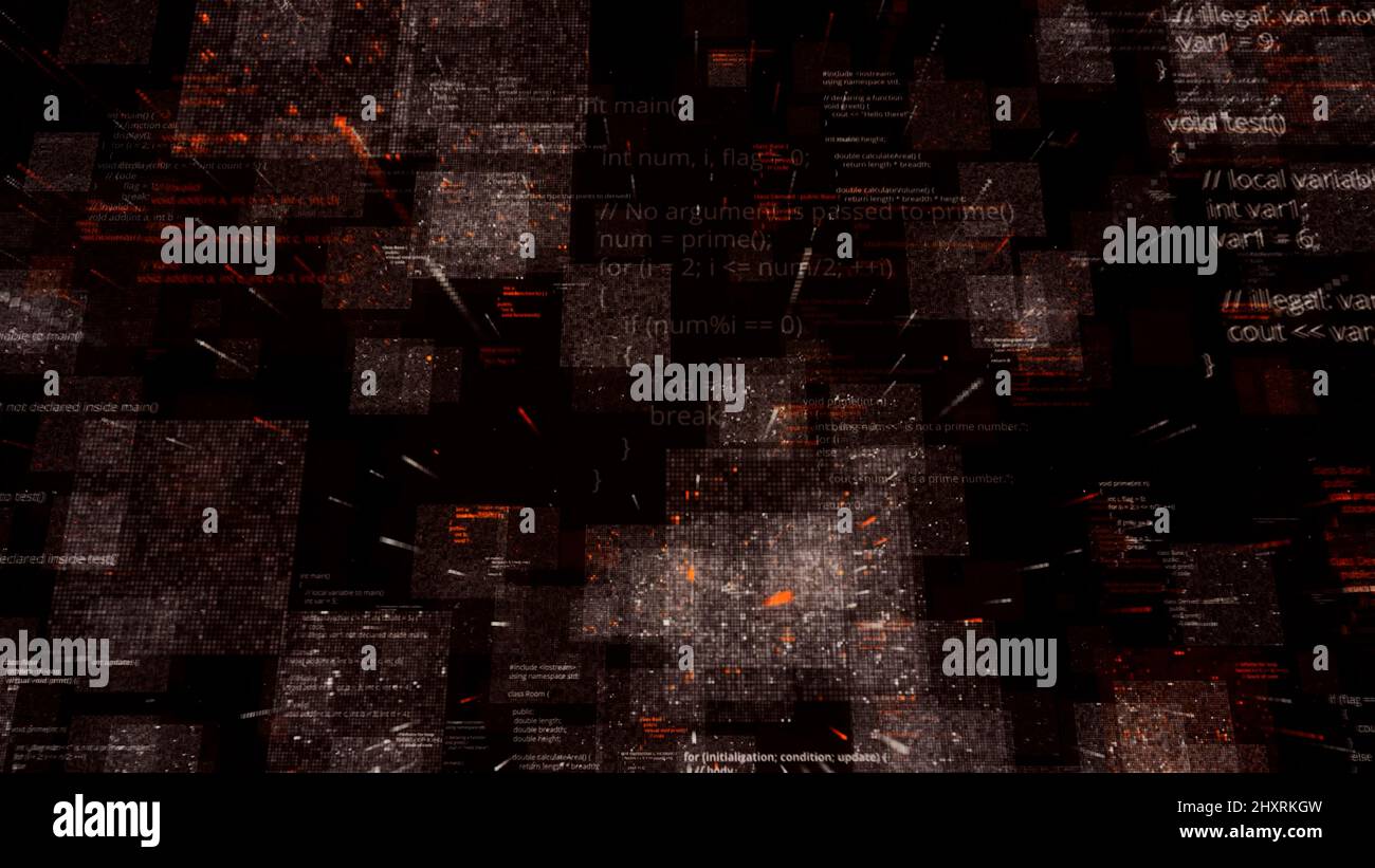 Technology Data Binary Code Network Conveying Connectivity Complexity And Data Flood Of Modern