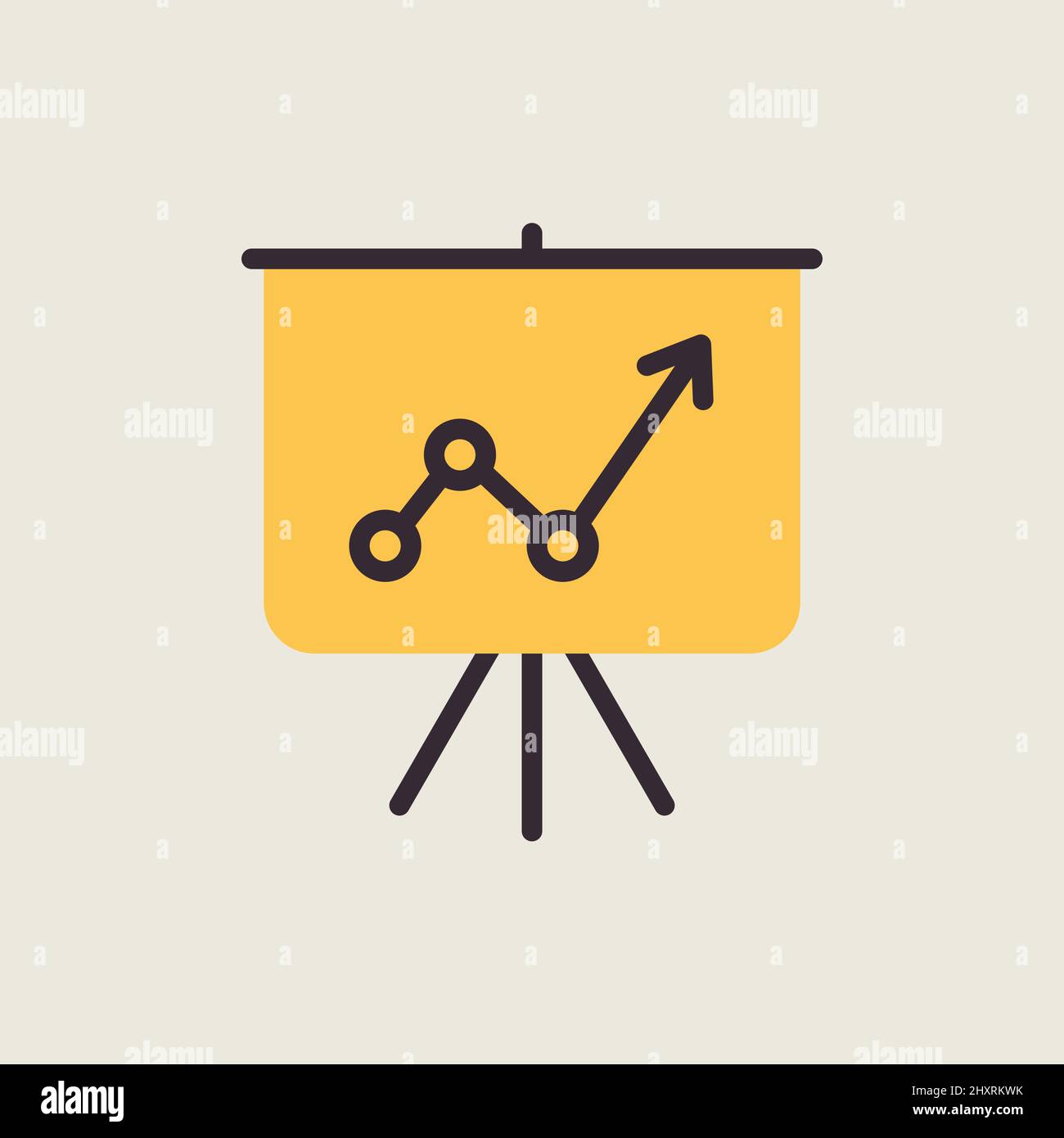 Flipchart illustration Stock Vector Images - Alamy