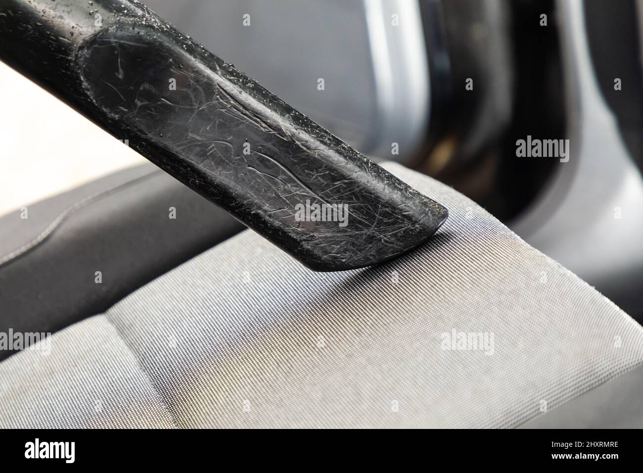 car cleaning with a sucker Stock Photo - Alamy