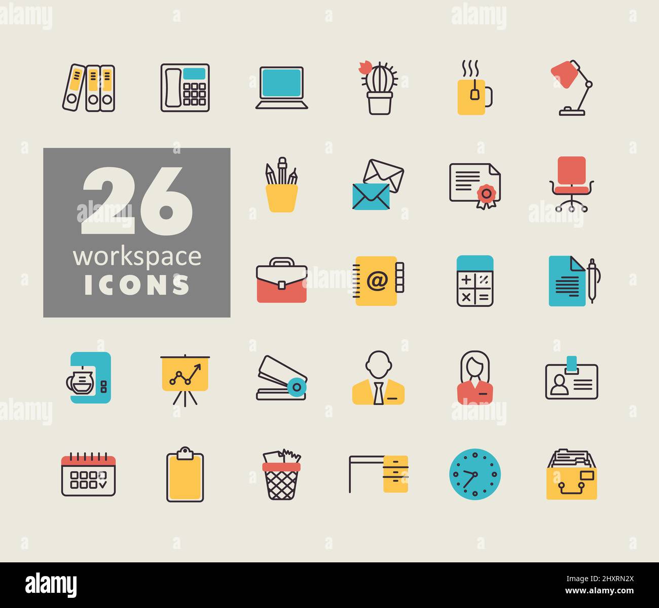 Workspace outline isolated icon. Workspace sign. Graph symbol for your ...