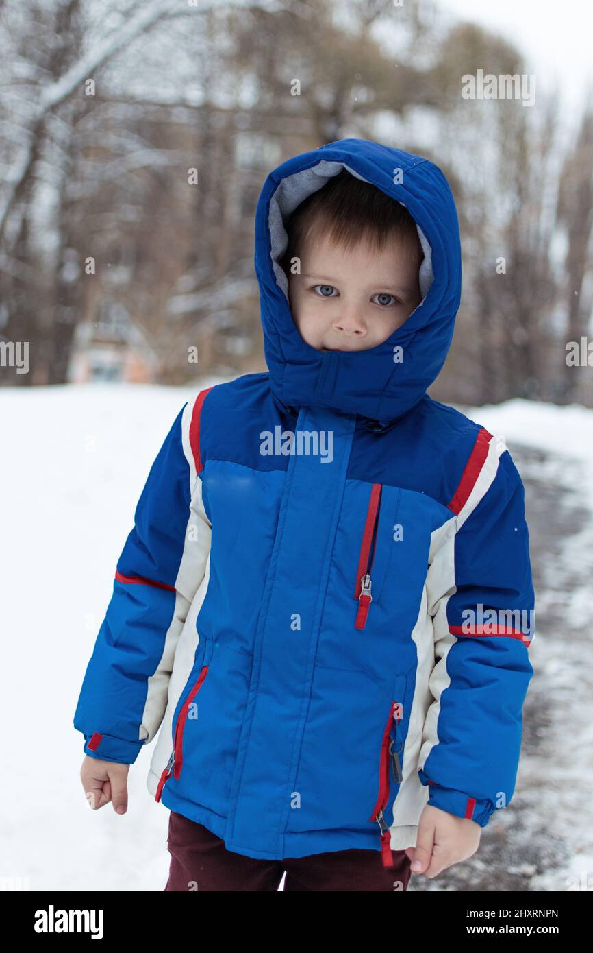 Blue Winter Boy Coats