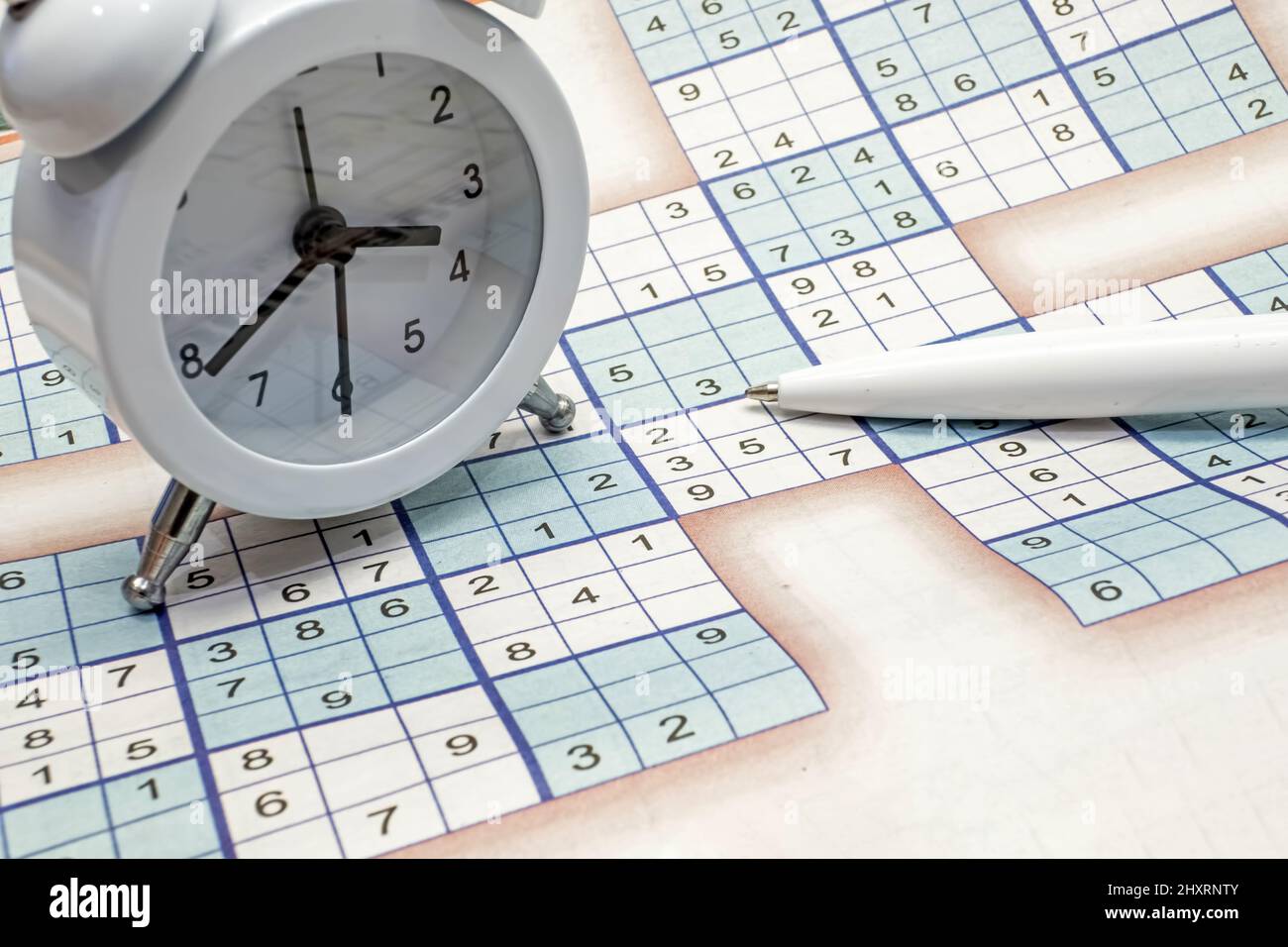 Sudoku background High Resolution Stock Photography and Images - Alamy