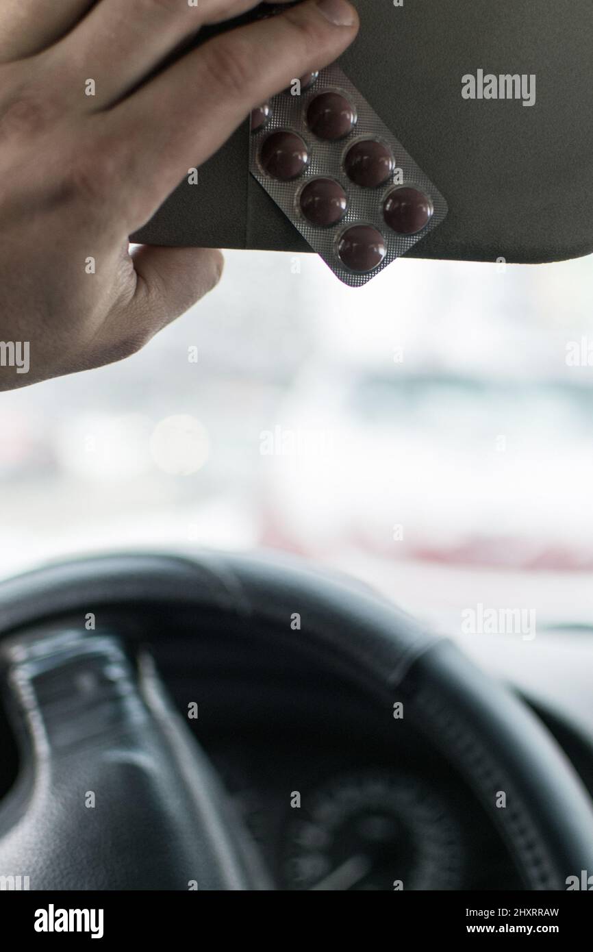 Safety woman bad driving hi-res stock photography and images - Alamy