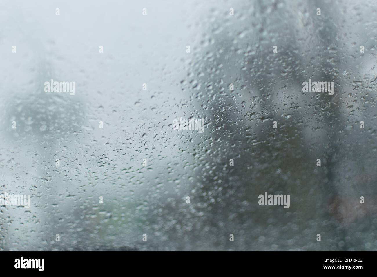 Water droplets on glass Stock Photo - Alamy