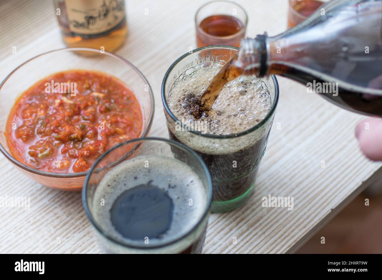 Carbonated drink bubbles bottle hi-res stock photography and images - Alamy