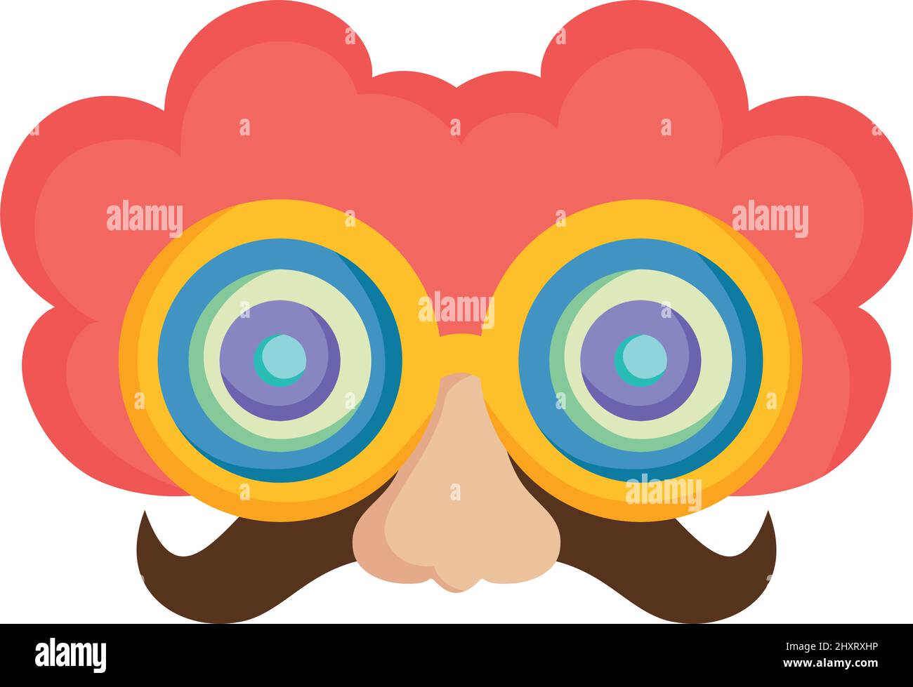 comic disguise face Stock Vector Image & Art - Alamy