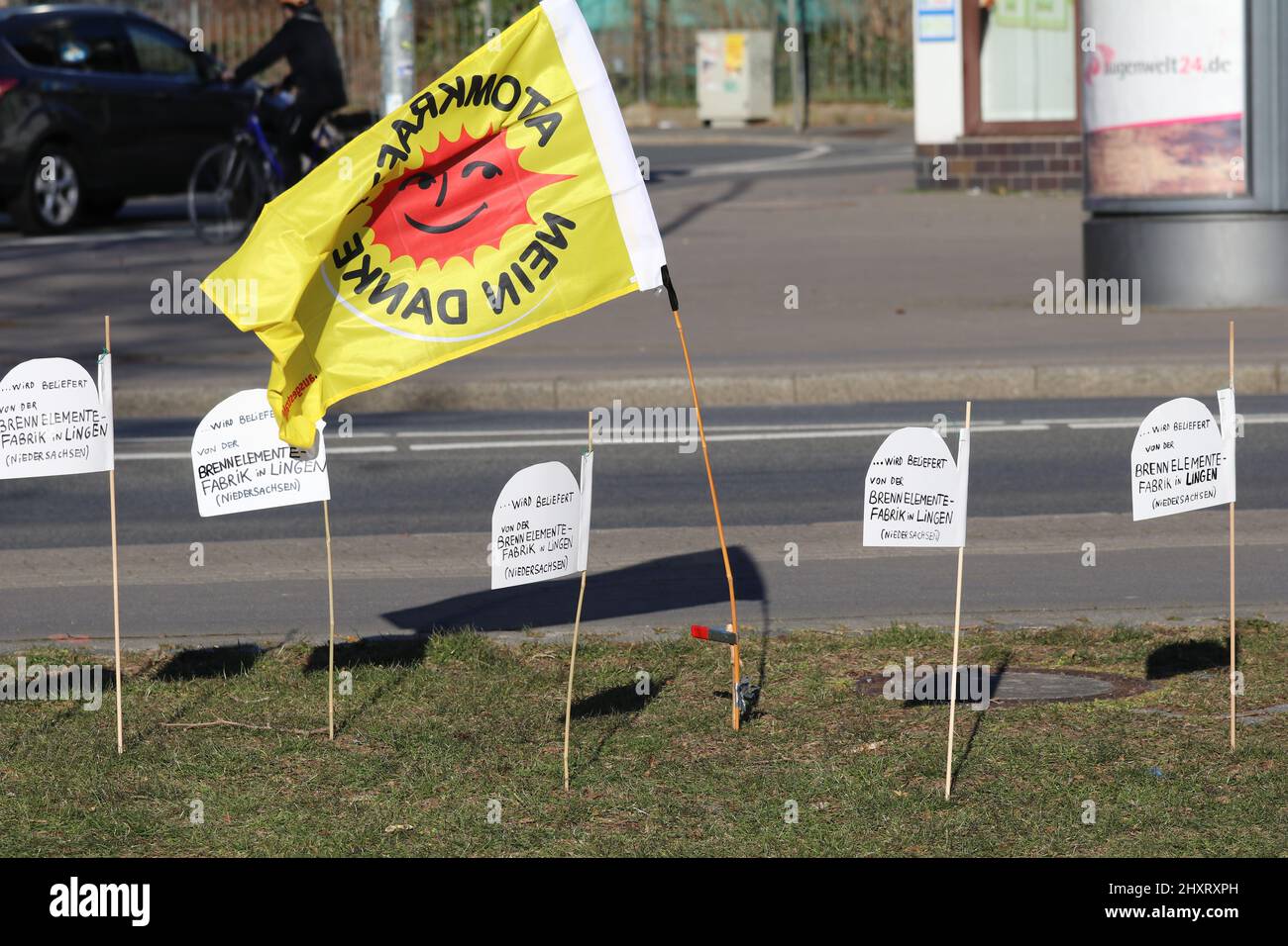 Fukushima Anniversary Commemoration and Rally. Participants at the ...