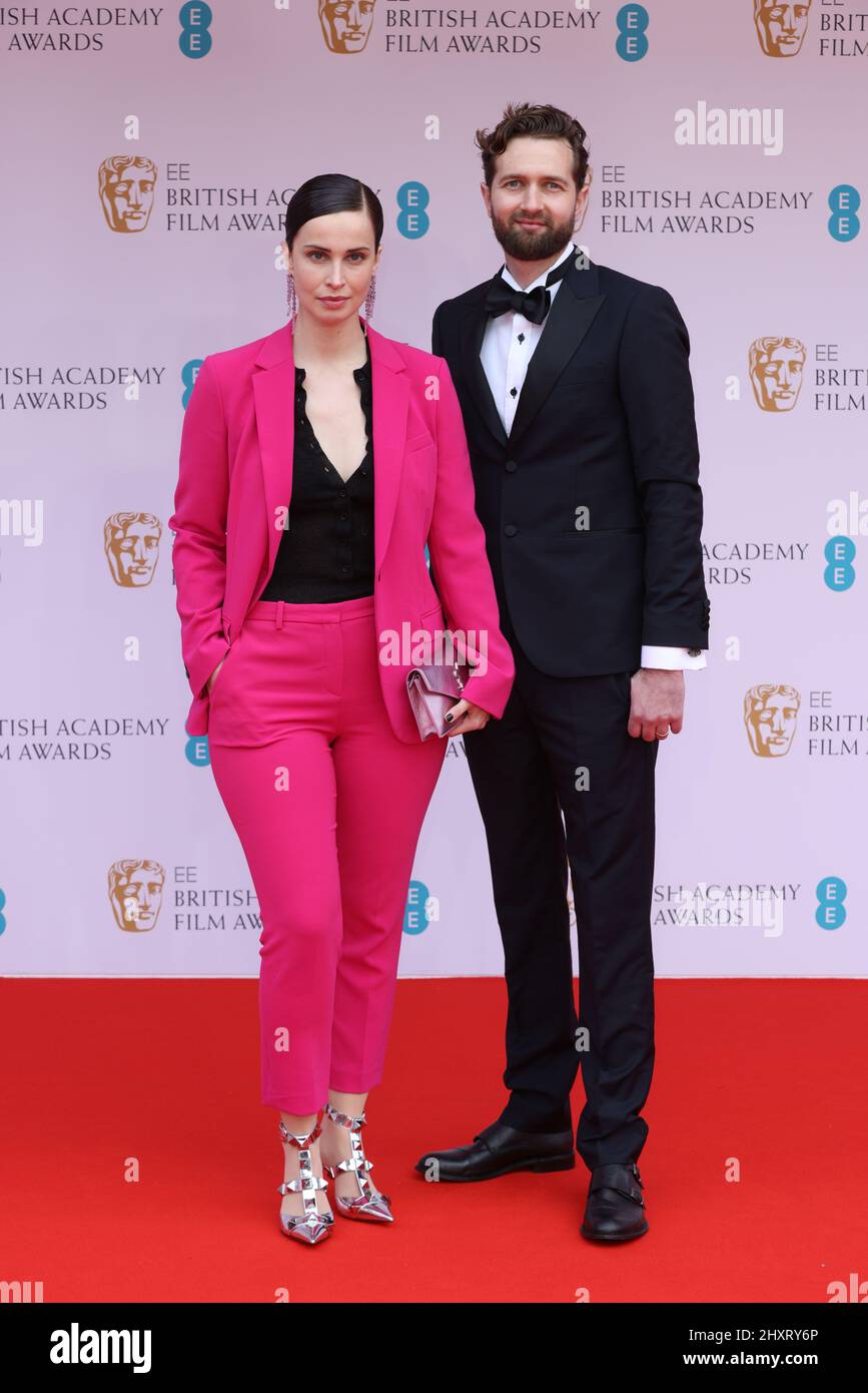 London, UK. 13th Mar, 2022. Heida Reed arrives for the 75th EE British ...