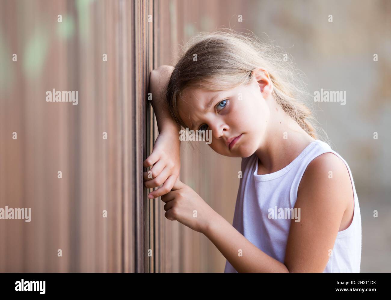 Portrait girl 10 tears hi-res stock photography and images - Alamy