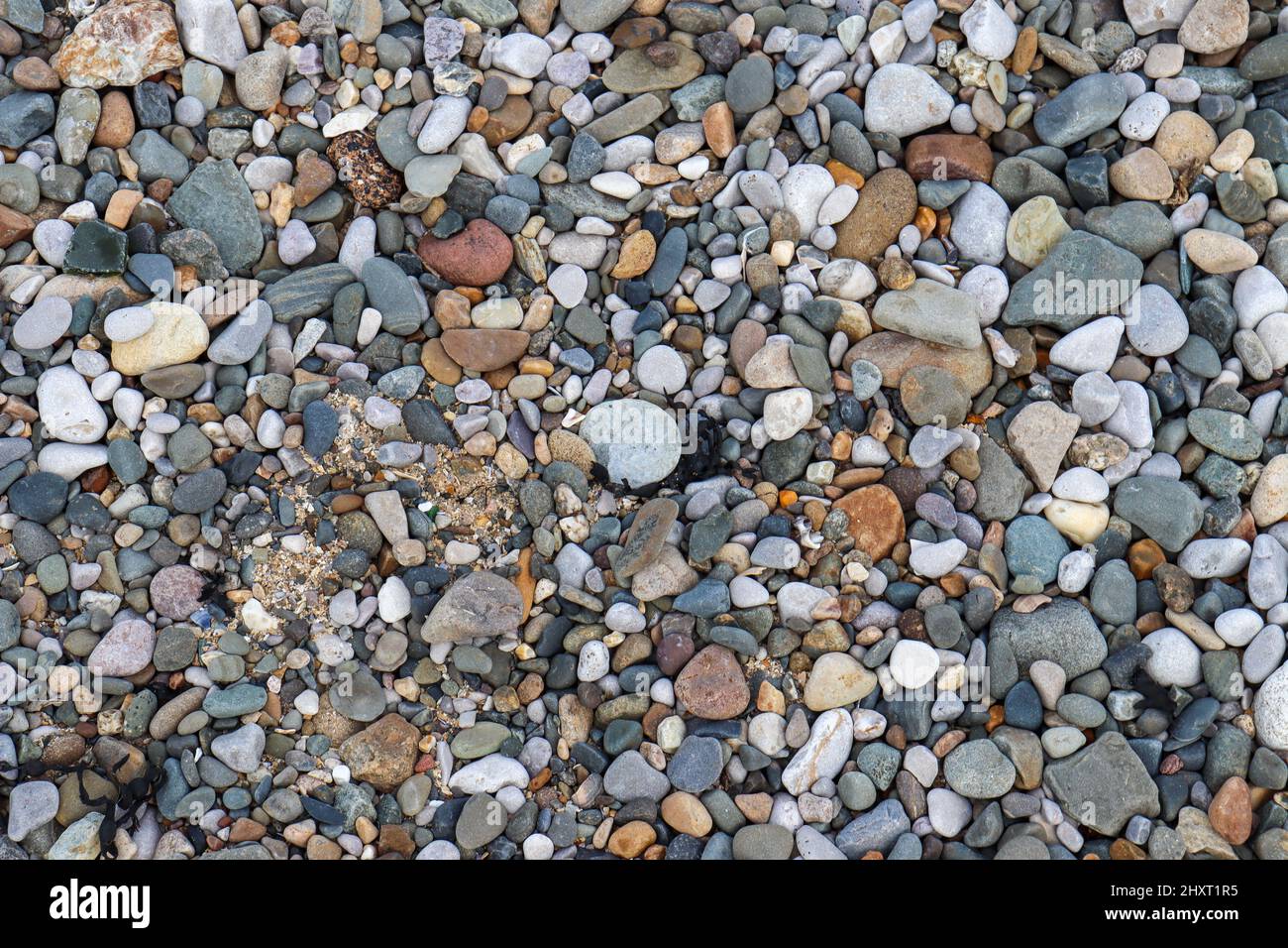Pebble beach at Llandudno Stock Photo - Alamy