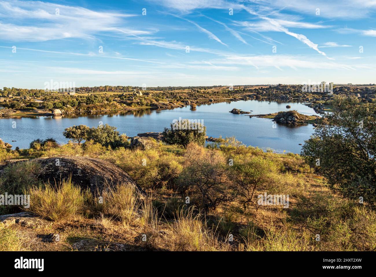 Los Barruecos Natural Monument, Malpartida de Caceres, Extremadura in ...