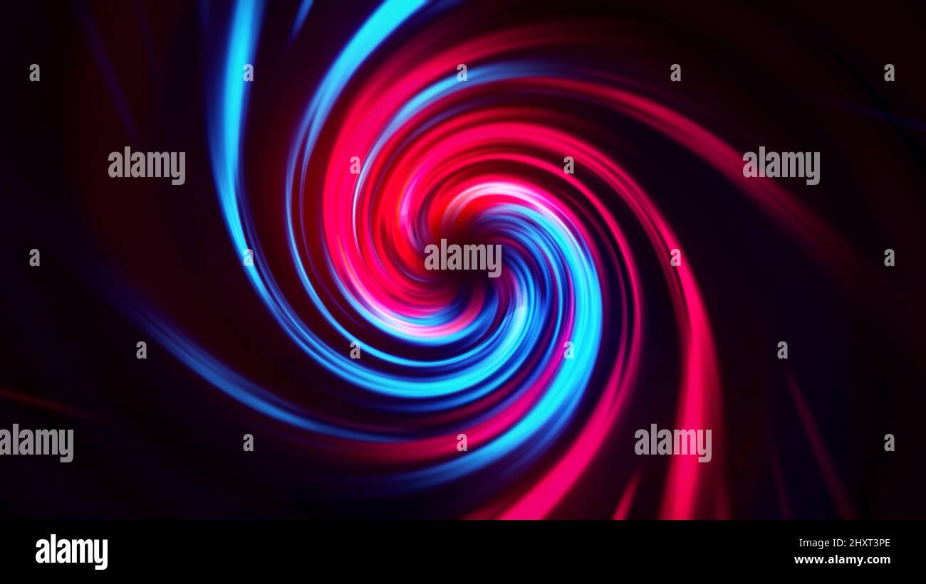 Gradient of rainbow colors are cyclically shifting, seamless loop ...
