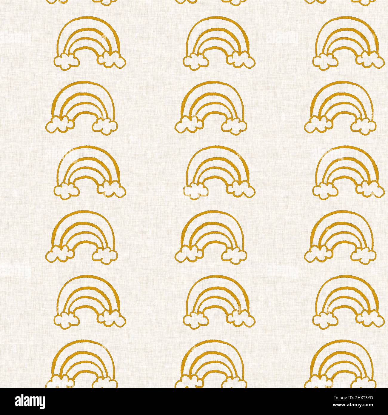 Gender neutral rainbow seamless raster background. Simple whimsical ...