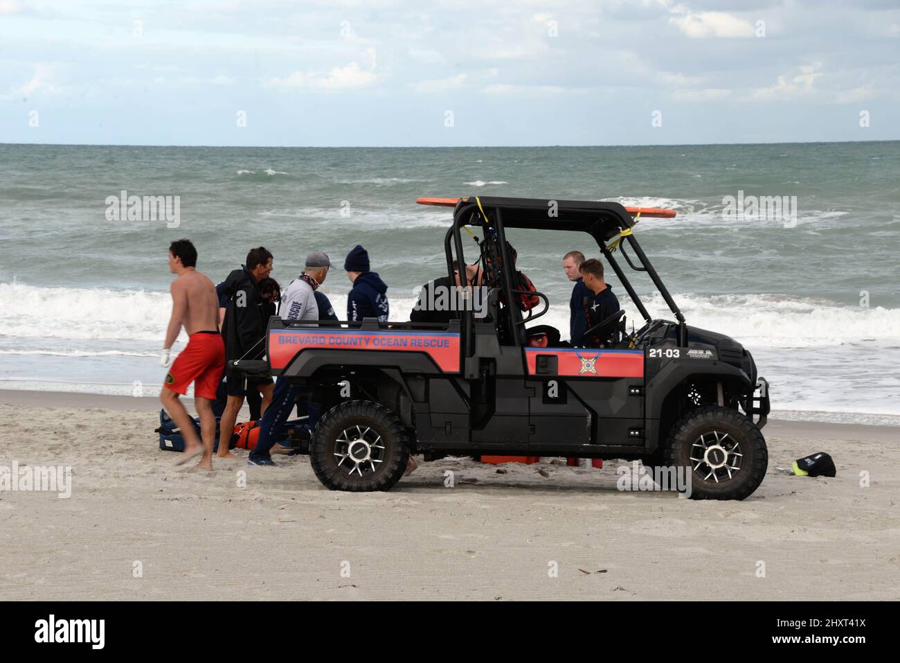 Indialantic. Brevard County, Florida. USA. March 13, 2022. Brevard ...